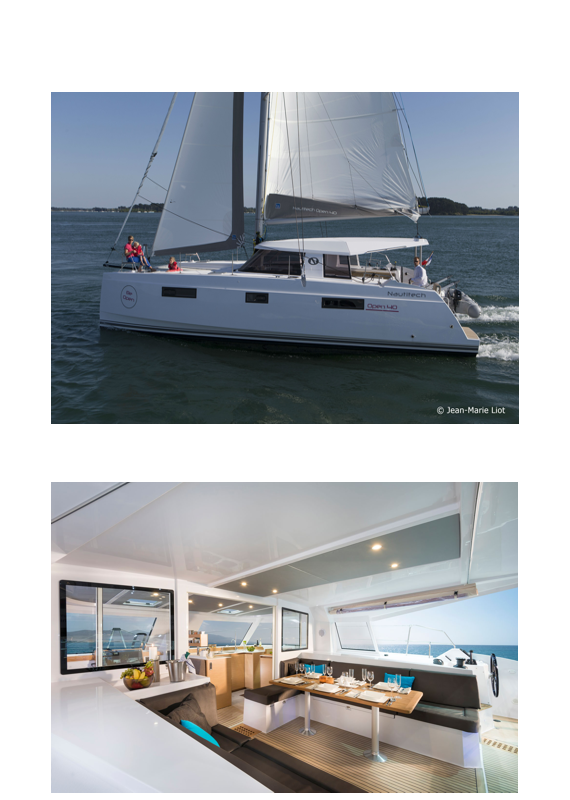 Segelyacht-Nautitech-open-40 - Bluesail Segeltoerns